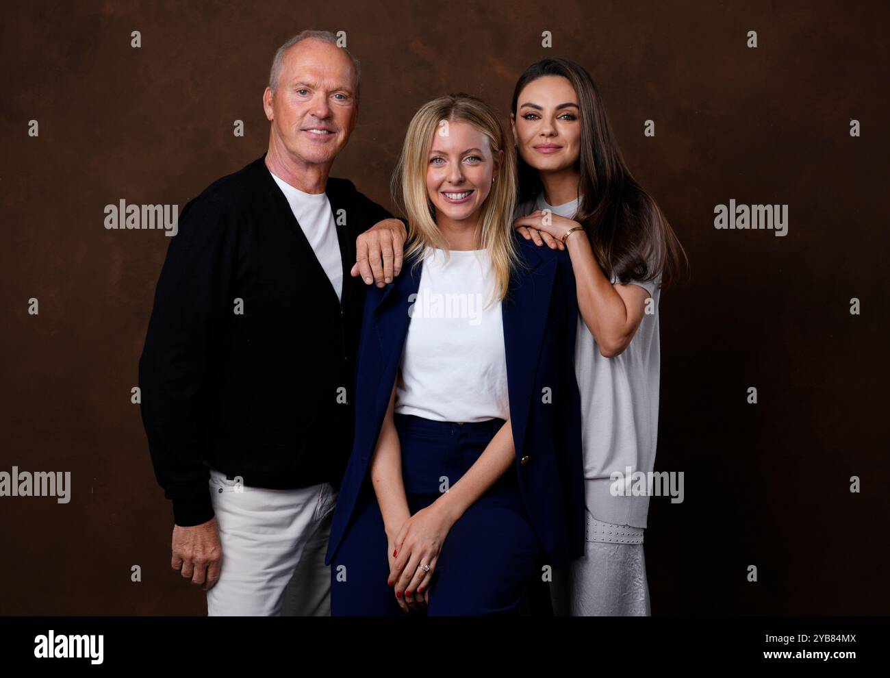 Hallie Meyers-Shyer, center, writer/director of "Goodrich," poses with ...