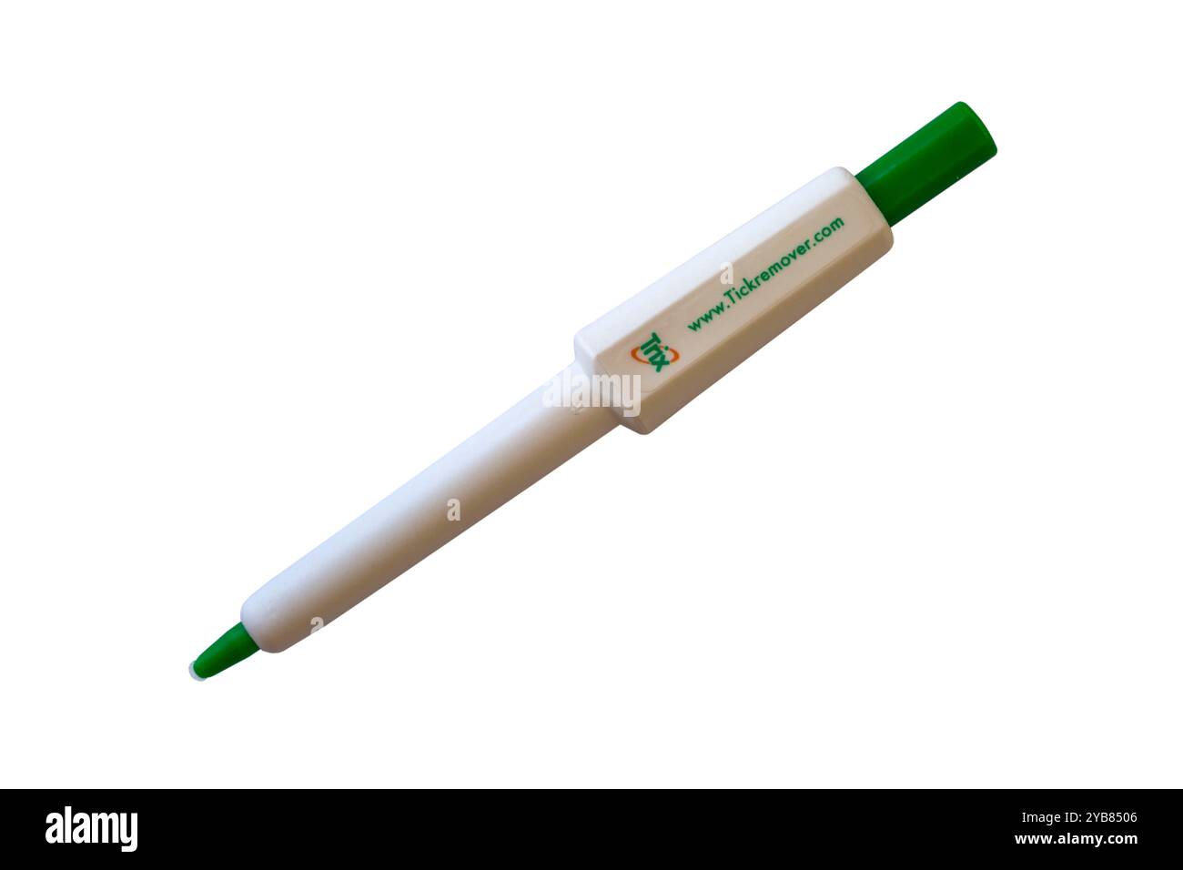 Trix tick-lasso tick remover tool for removing ticks isolated on white ...