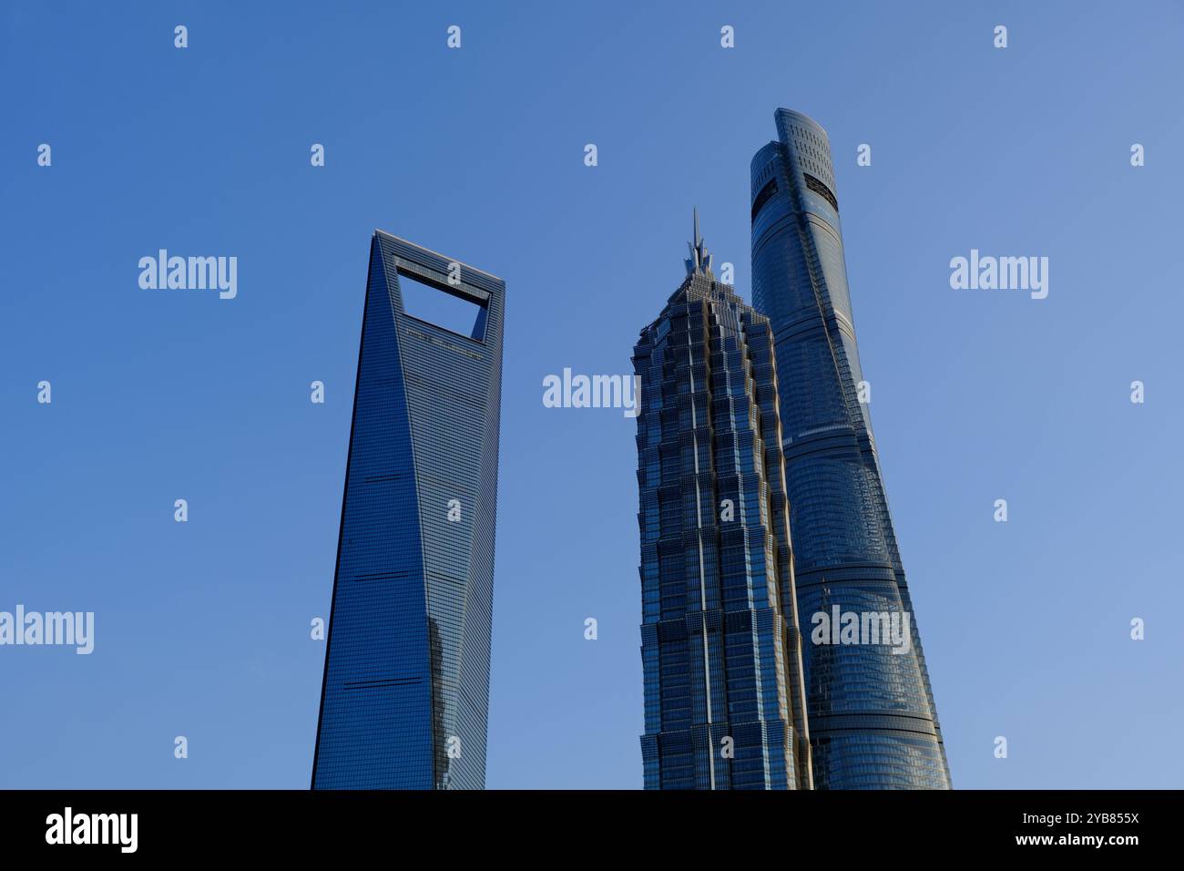 Shanghai,China-Oct.22nd 2023:Shanghai World Financial Center, Jin Mao ...