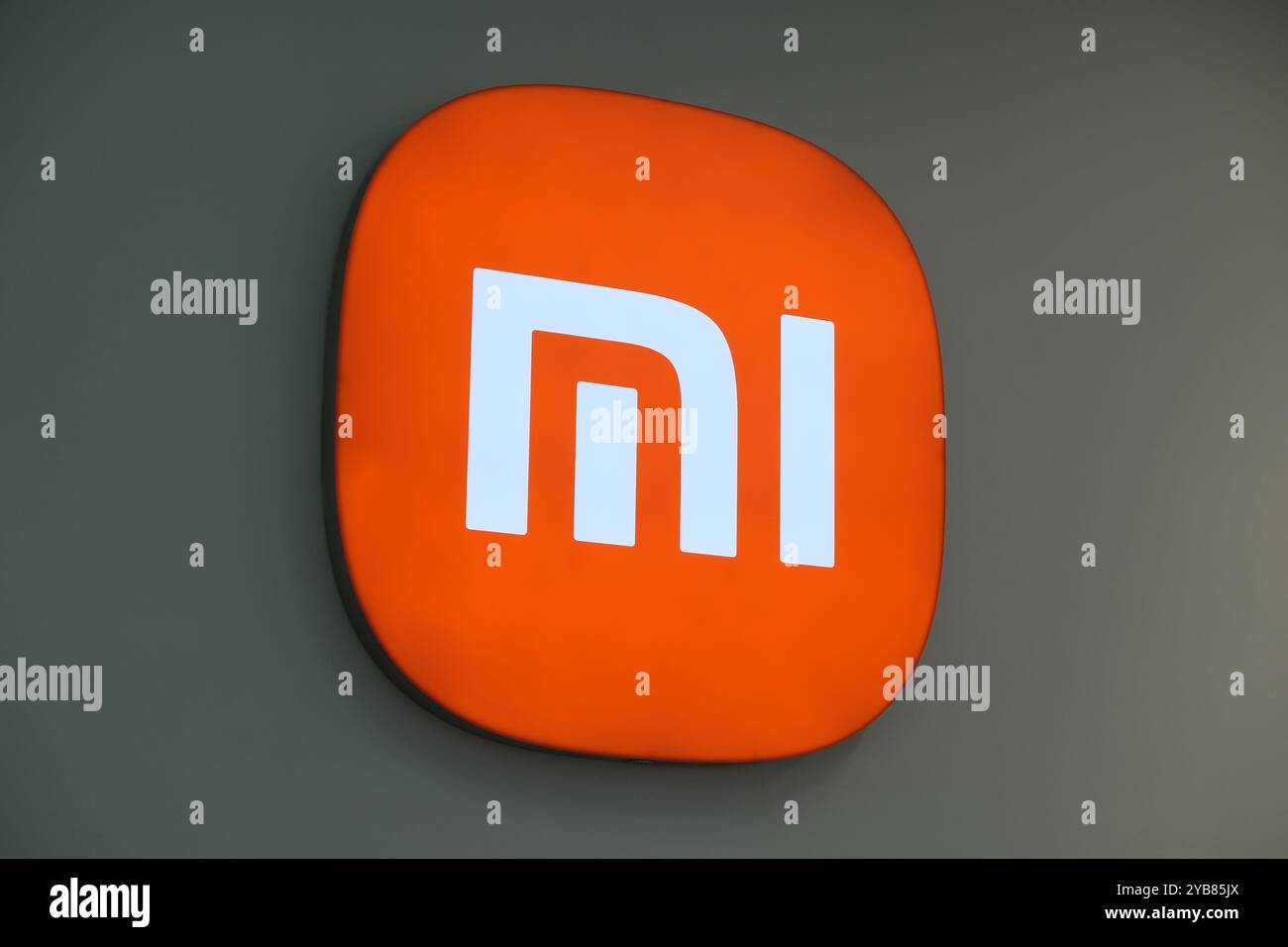 Wuhan,China-Oct.5th 2023:Xiaomi company brand logo Stock Photo - Alamy