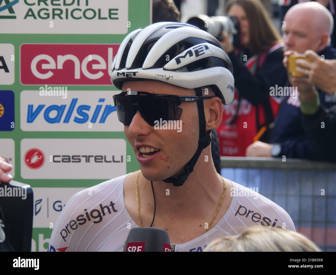 Jan CHRISTEN before the tour of Lombardy, the last great classic ...