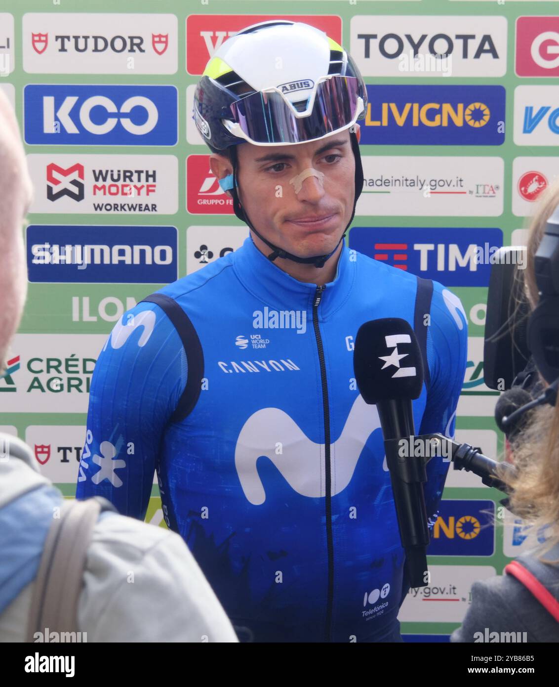 Enric MAS NICOLAU before the tour of Lombardy, the last great classic ...