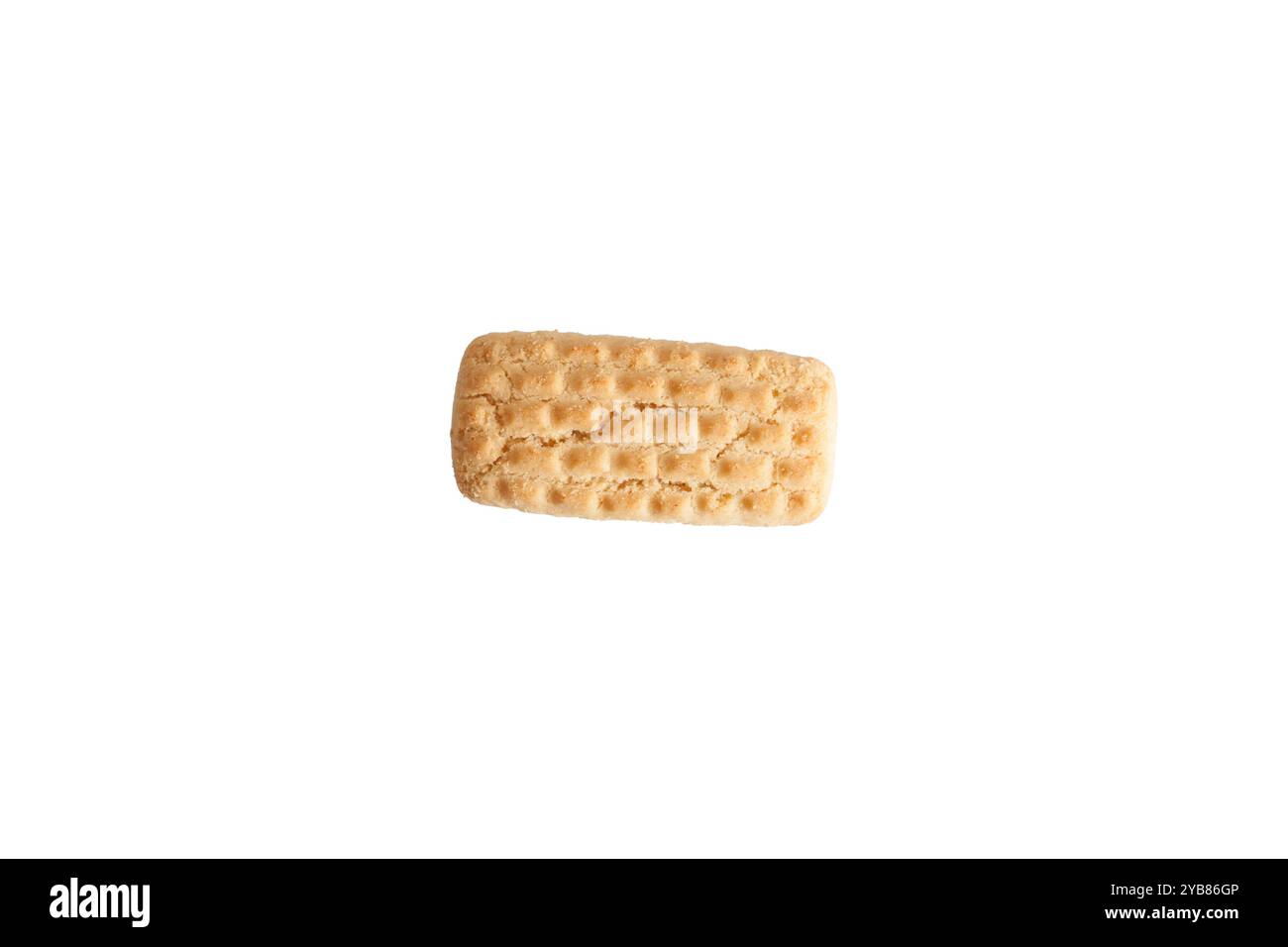Single isolated biscuit in white background Stock Photo - Alamy