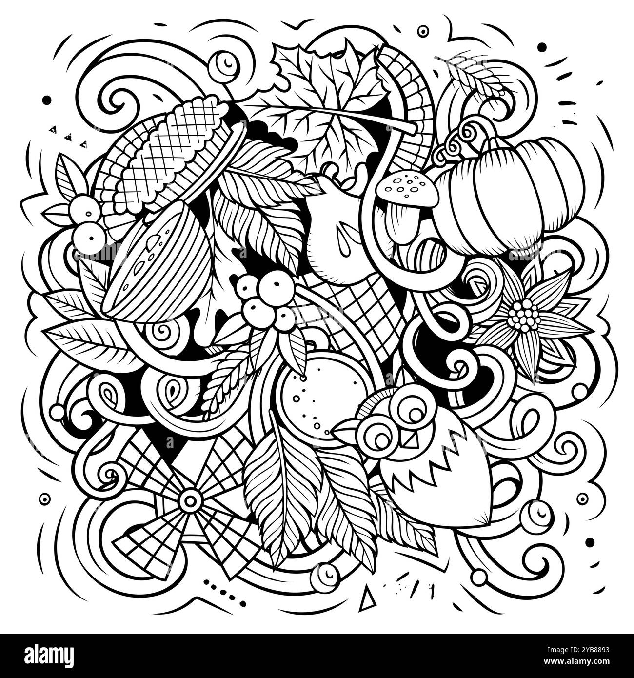 Thanksgiving turkey cartoon Black and White Stock Photos & Images - Alamy