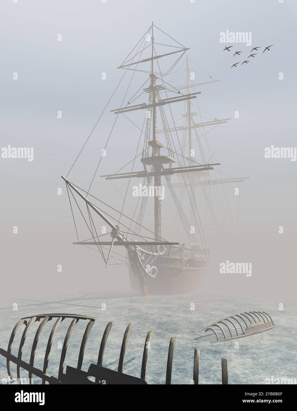 Fictional ship hi-res stock photography and images - Alamy