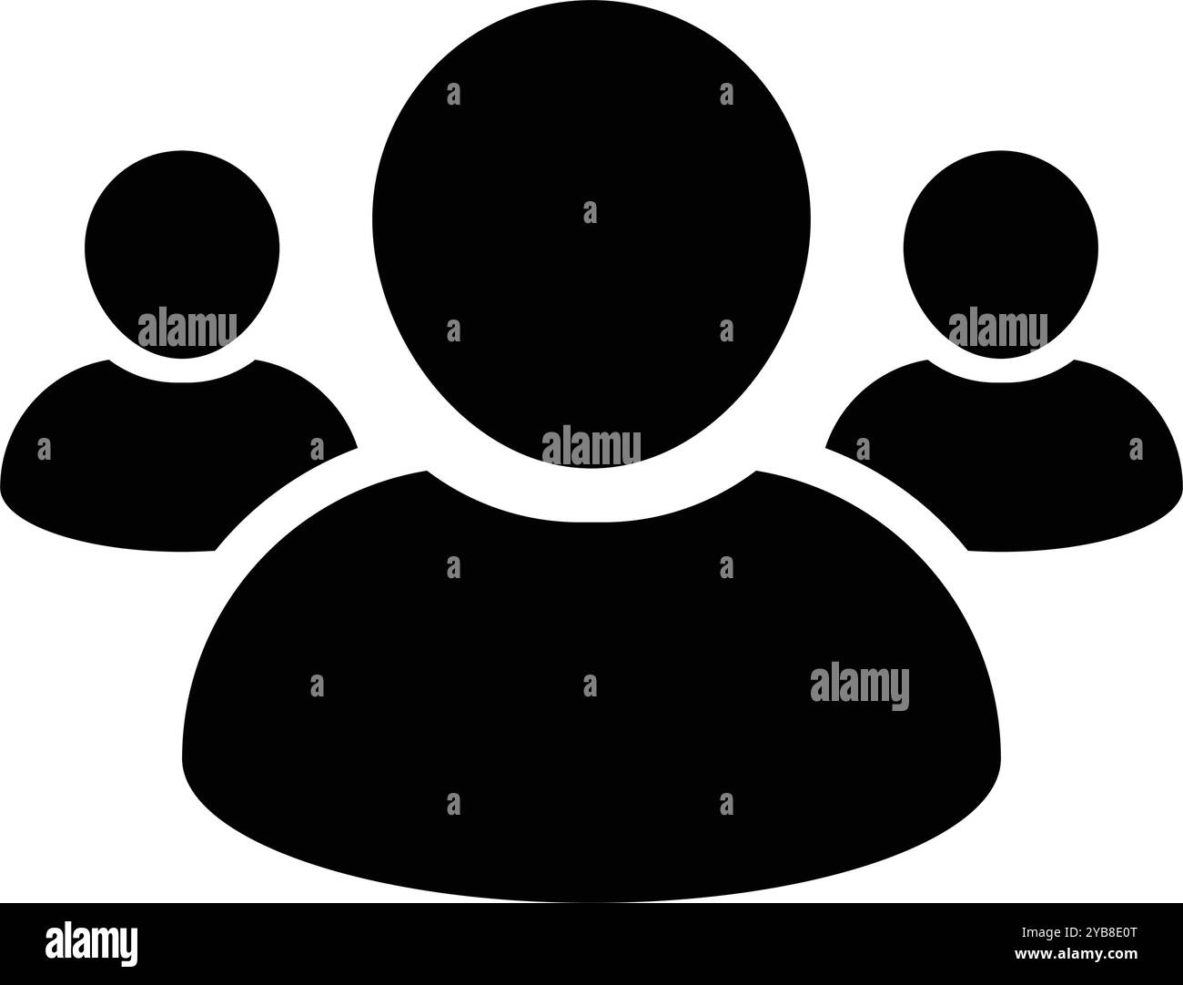 People icon vector group of persons symbol avatar for business ...