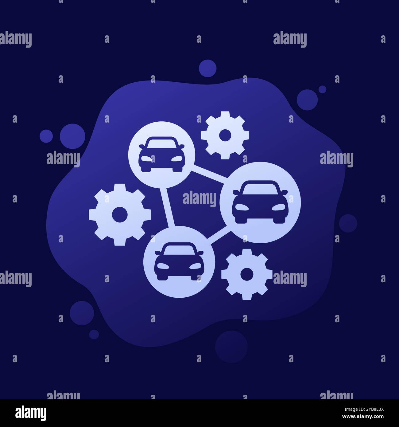 Traffic management vehicle Stock Vector Images - Alamy