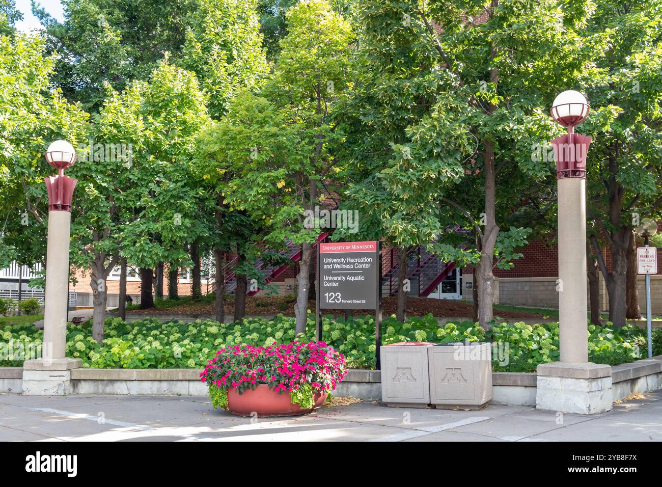 MINNEAPOLIS, MN, USA, SEPTEMBER 5, 2024: University Recreation Wellness ...