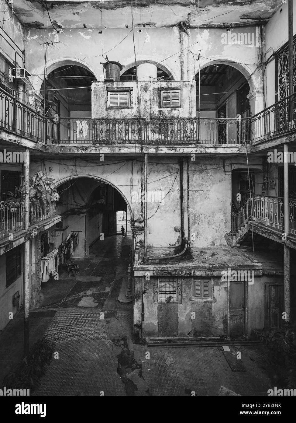 Cuban Culture Old Buildings in Poor Condition Stock Photo - Alamy
