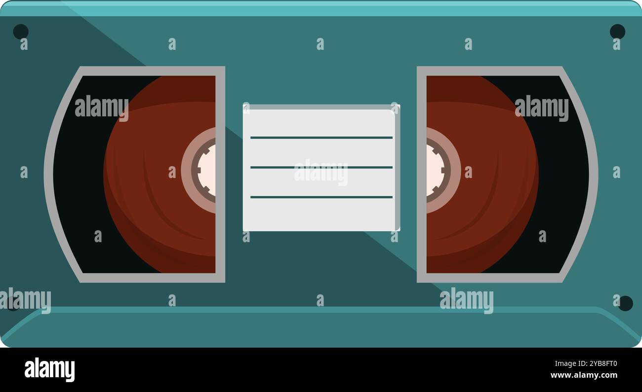 Blast from the past, this vintage video cassette tape evokes memories ...