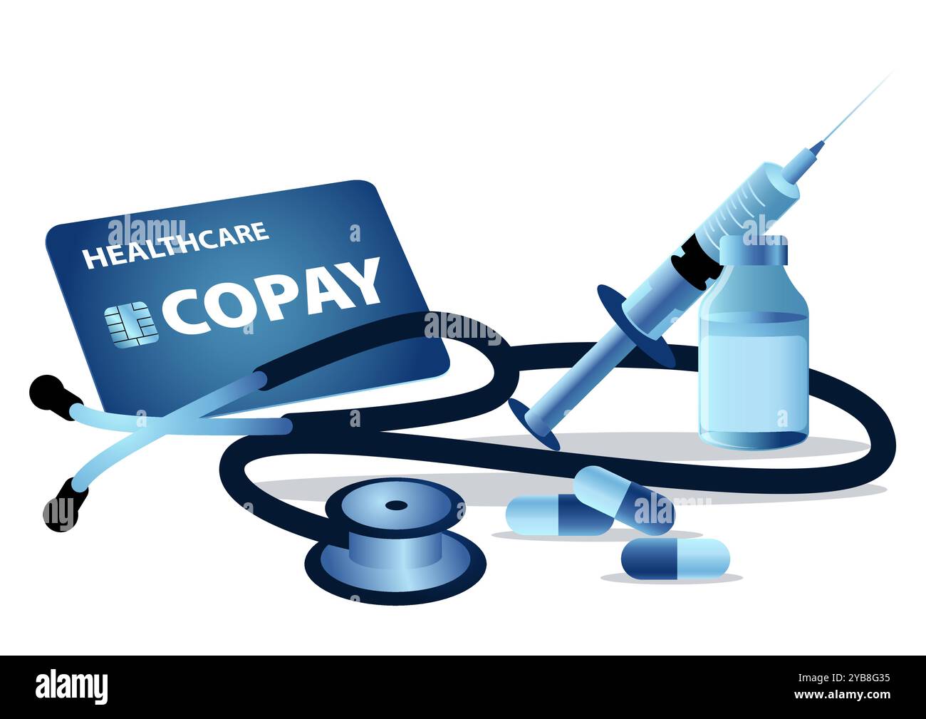 Copay hospital Stock Vector Images - Alamy