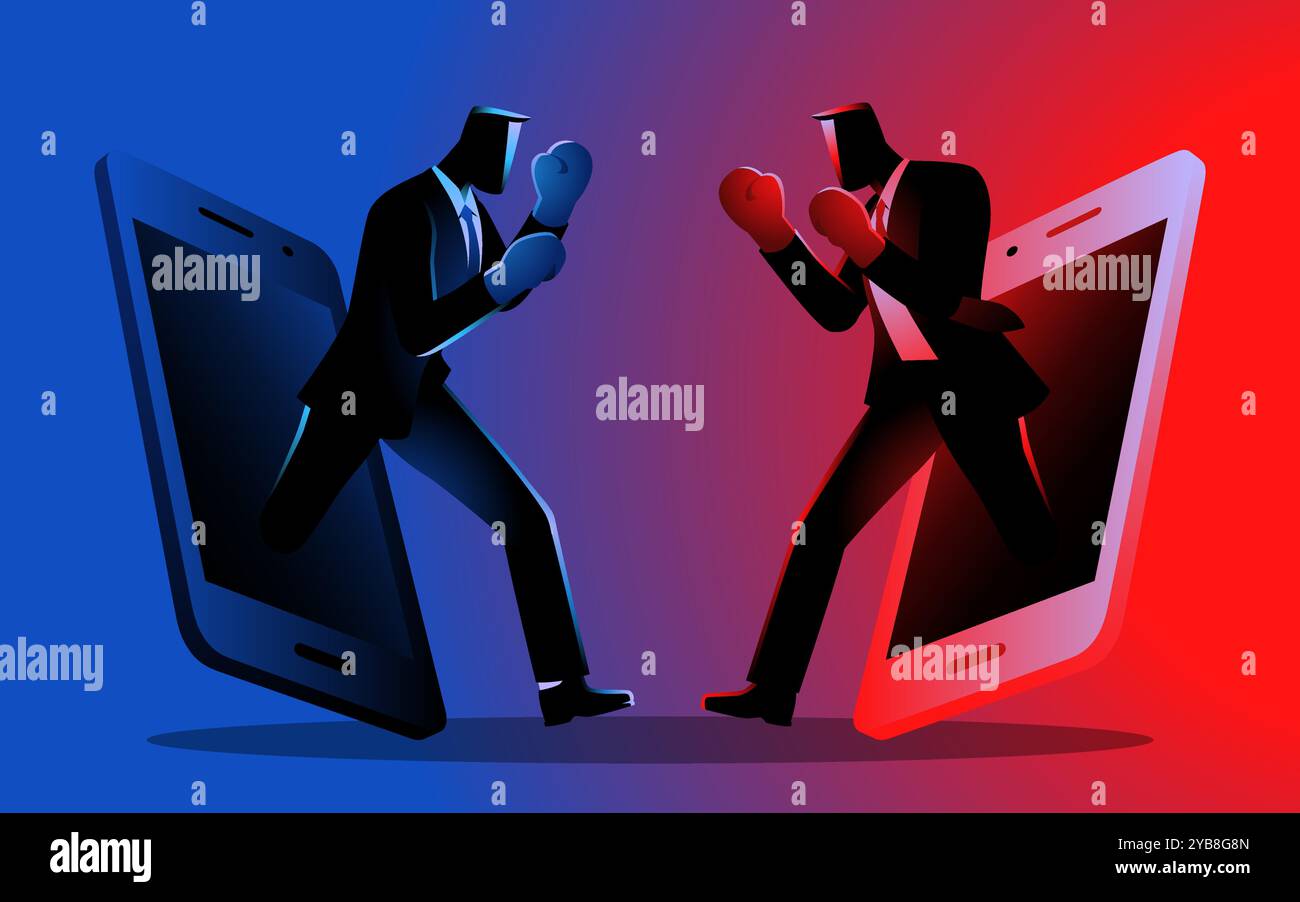 Tech driven world Stock Vector Images - Alamy