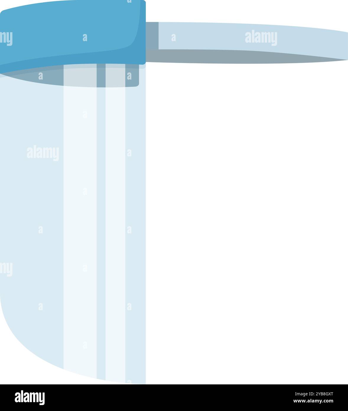 Medical face shield protecting from virus and bacteria, safety ...