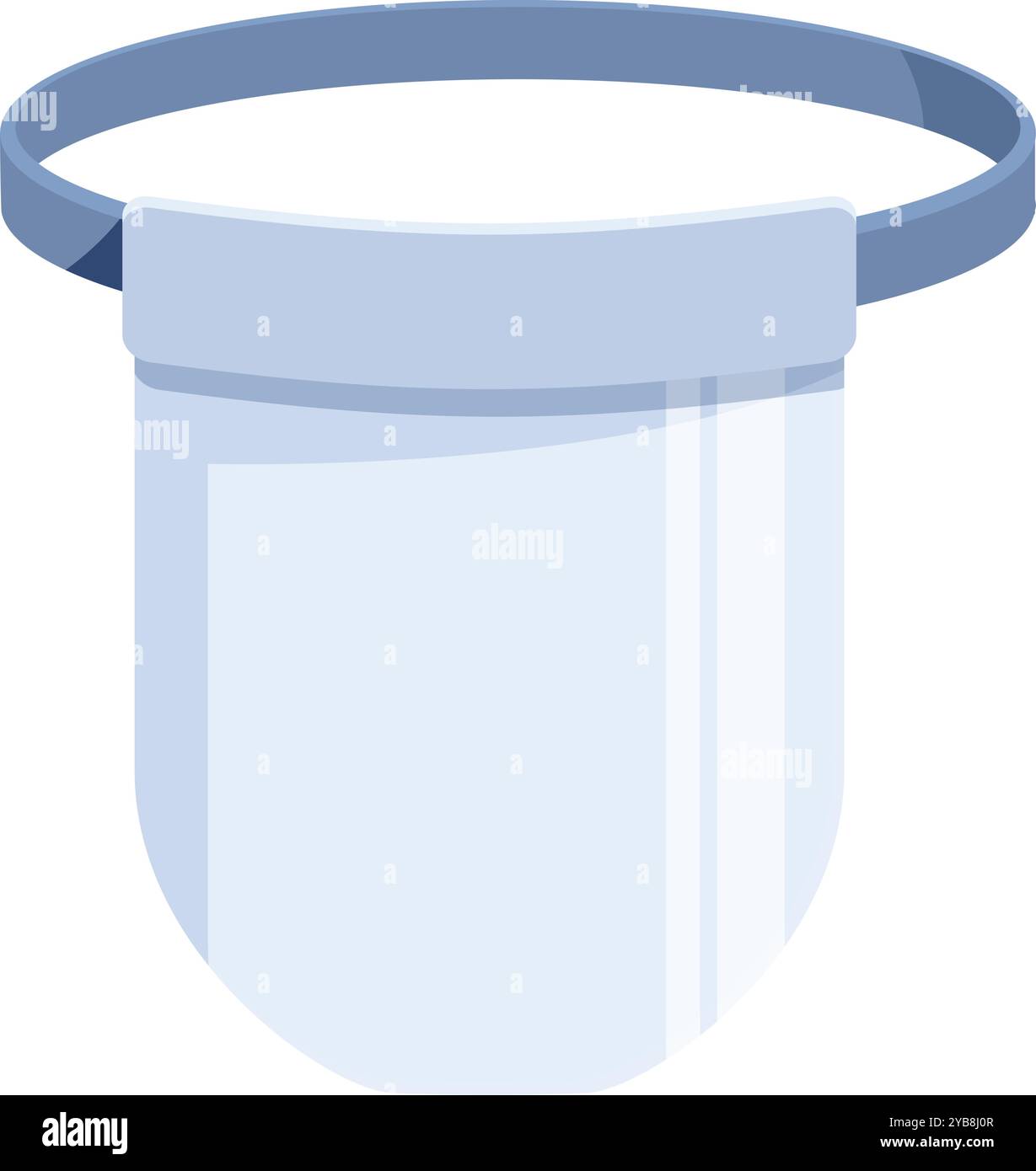 Medical face shield protecting from virus and bacteria, safety ...