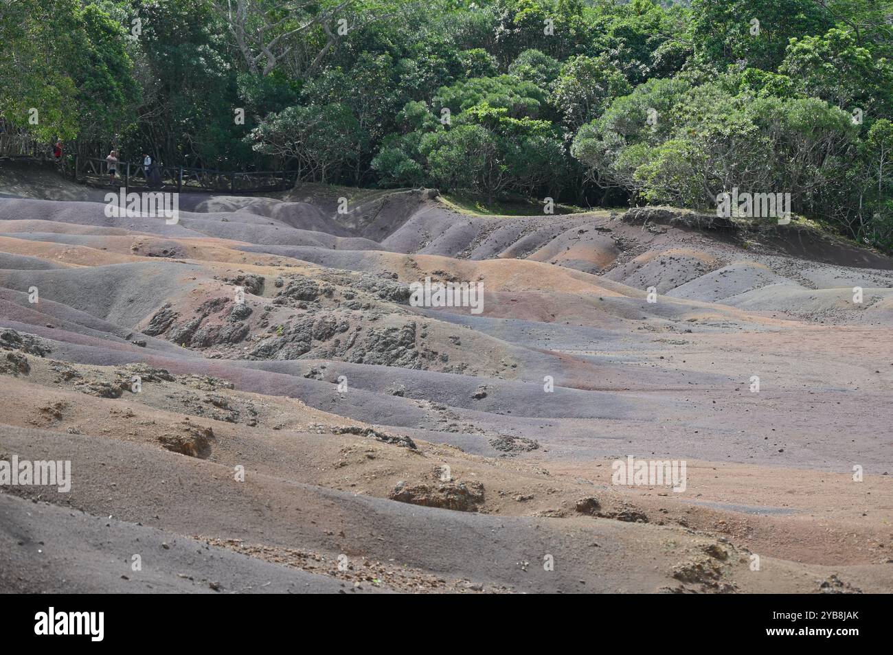 Mauritius Chamarel Colourful sands Chamarel Seven Colored Earth Geopark ...