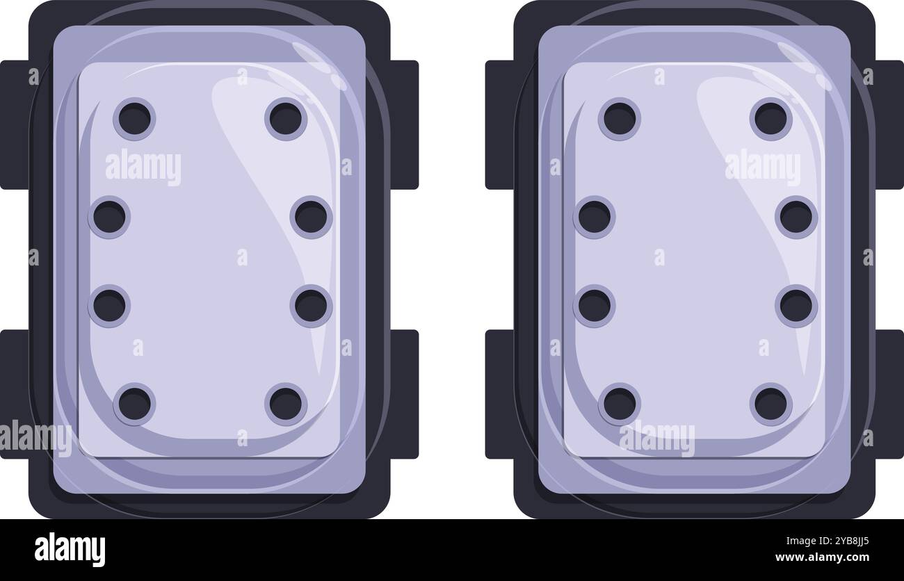 Two microchips are lying on a white background, showing the computing ...