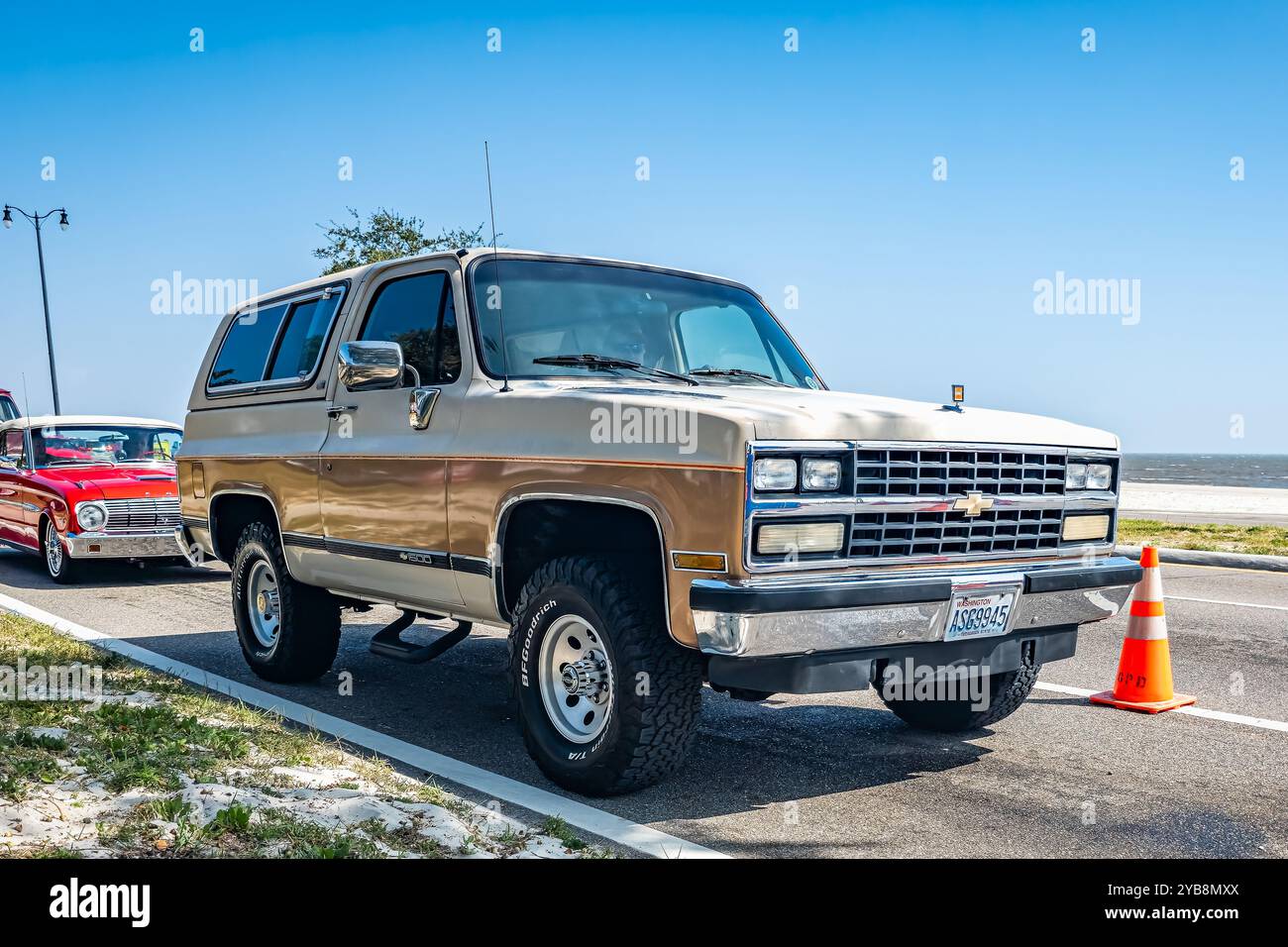 Gulfport, MS - October 03, 2023: High perspective front corner view of ...