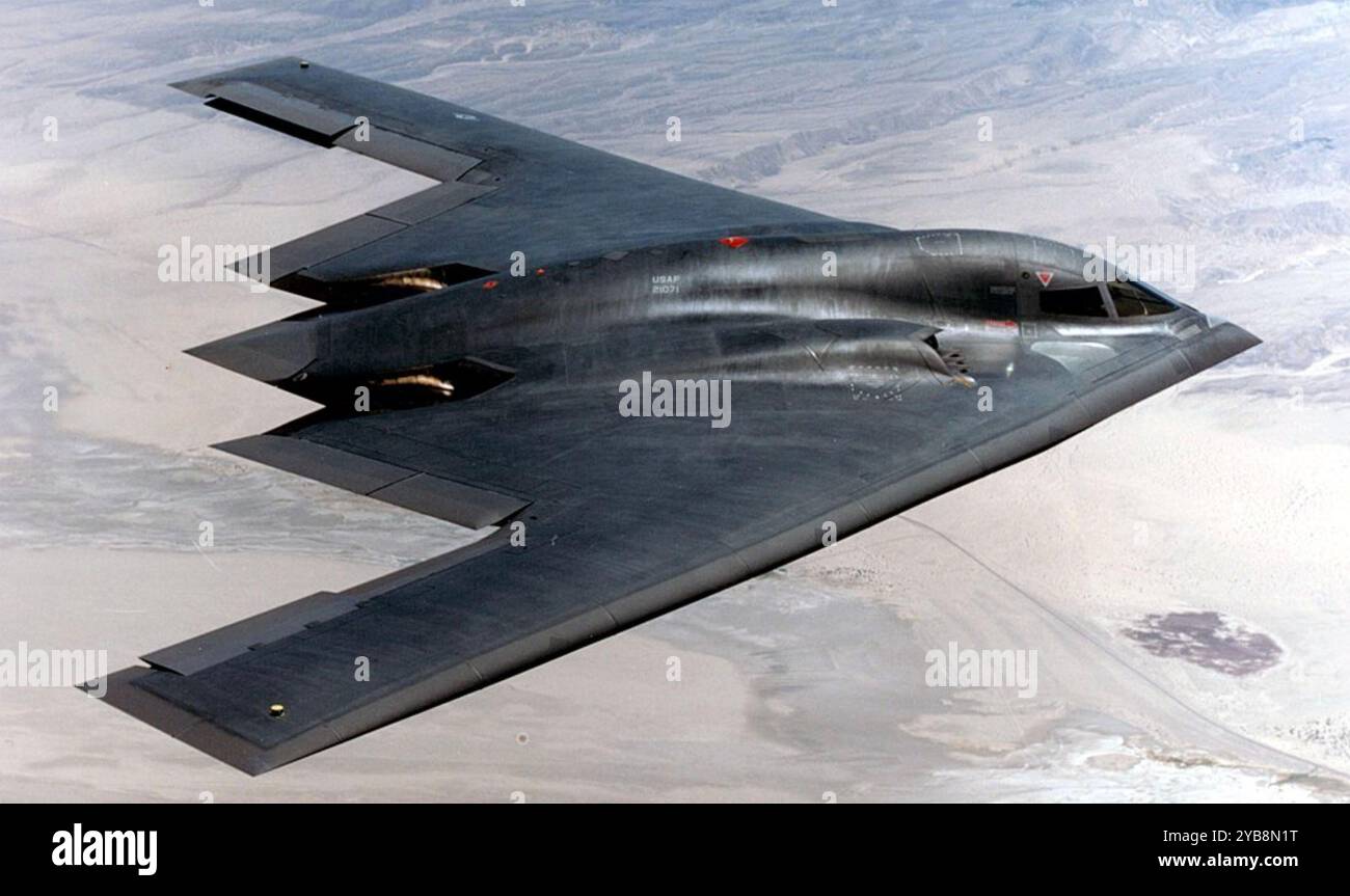 AMERICAN NORTHROP B-2 SPIRIT STEALTH BOMBER Photo: U.S. Air Force Stock Photo - Alamy