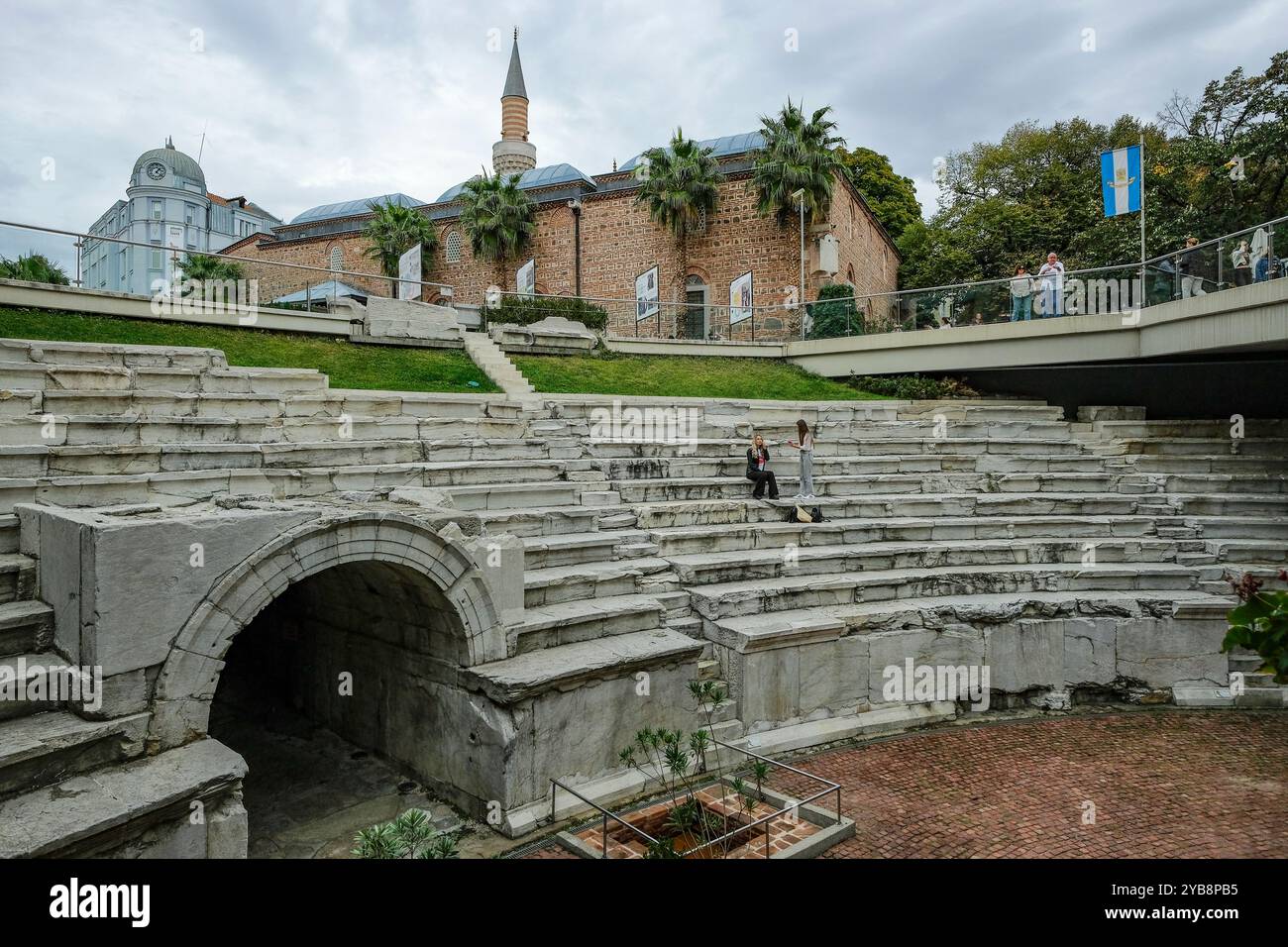 Plovdiv, Bulgaria - October 5, 2024: The Stadium of Philippopolis was ...