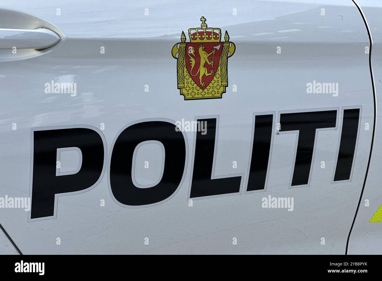 Oslo, Norway. 11th Oct, 2024. The lettering and logo of the Norwegian ...