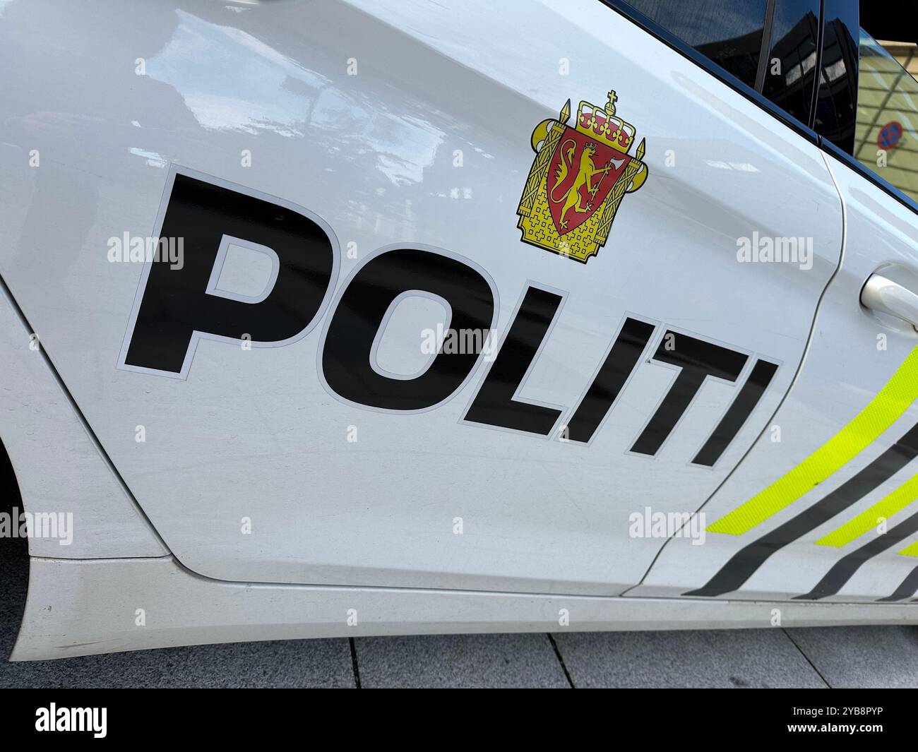 Oslo, Norway. 11th Oct, 2024. The lettering and logo of the Norwegian ...