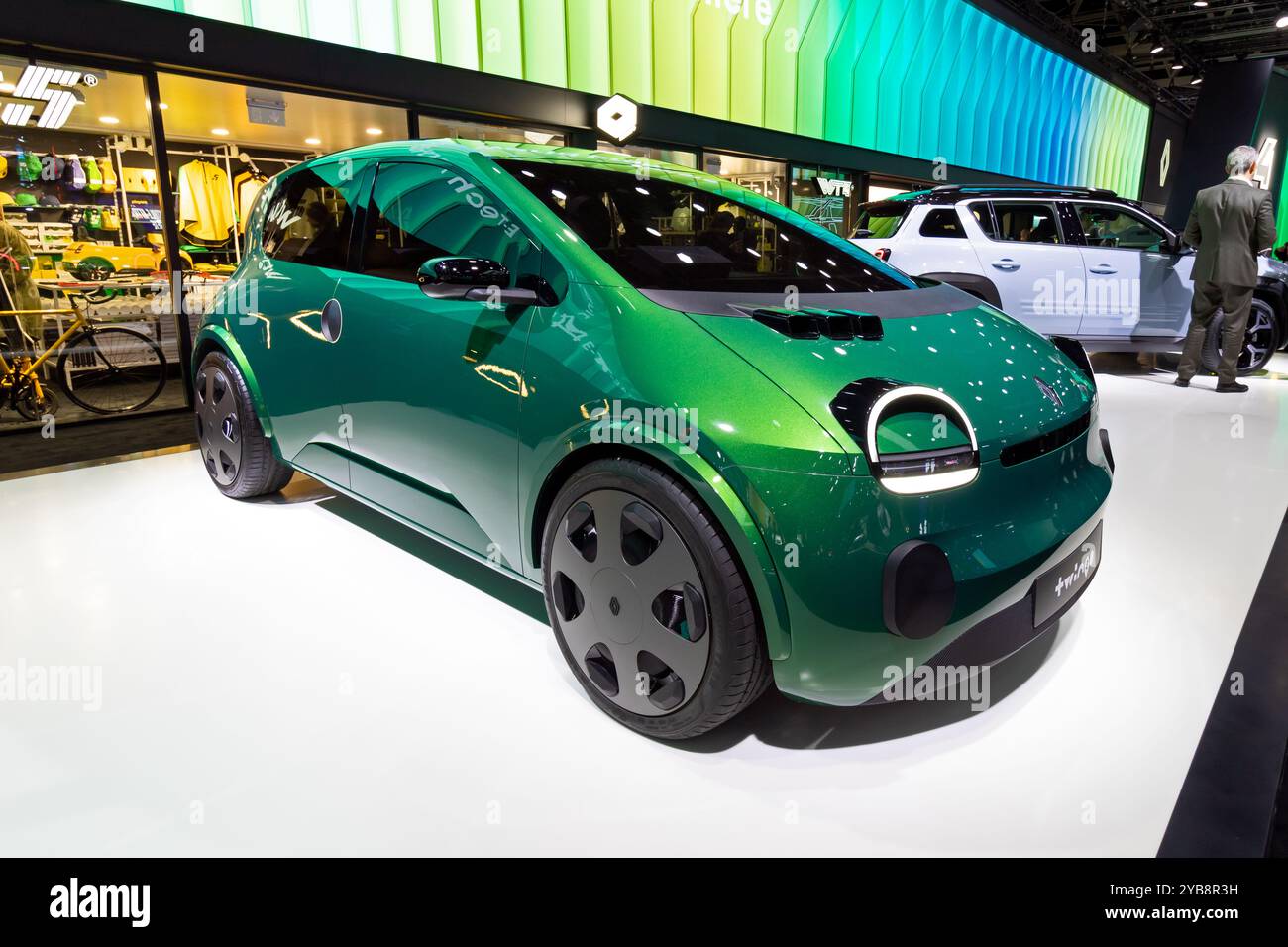 Renault Twingo E-Tech Prototype (2026) ev car at the Paris Motor Show ...