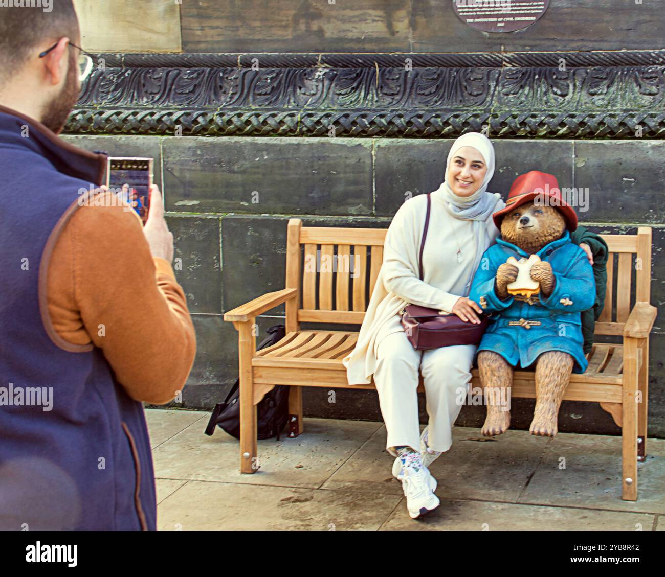 Edinburgh, Scotland, UK. 17th October, 2024. Paddington bear fever hit ...