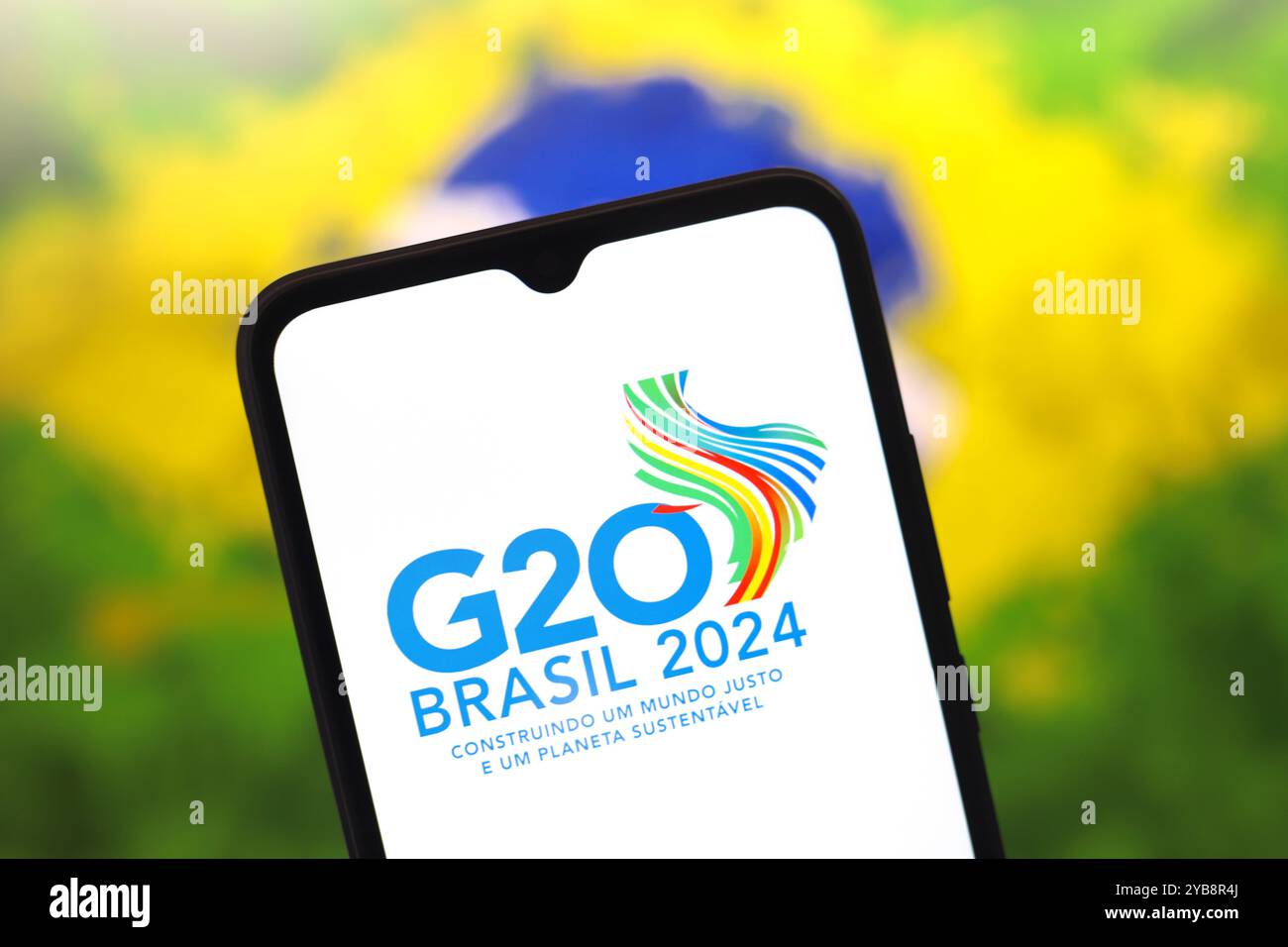 October 17, 2024, Portugal. In this photo illustration, the 2024 G20 ... October 17, 2024, Portugal. In this photo illustration, the 2024 G20 ...