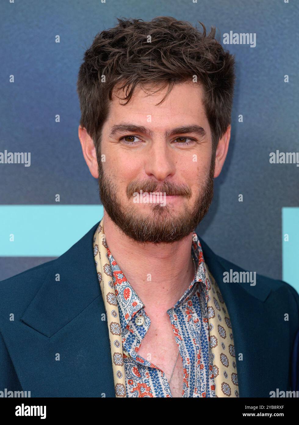 London, UK. October 17th, 2024. Andrew Garfield arriving at the BFI ...