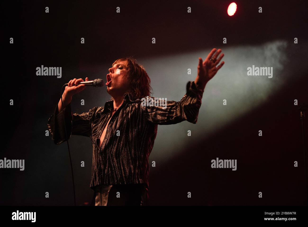 British glam rock band, The Struts, performing live in Berlin at The ...