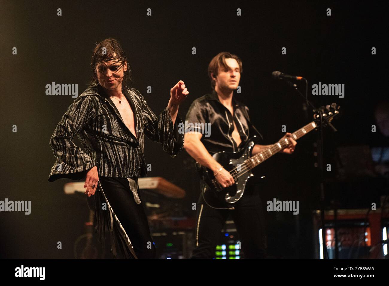 British glam rock band, The Struts, performing live in Berlin at The ...