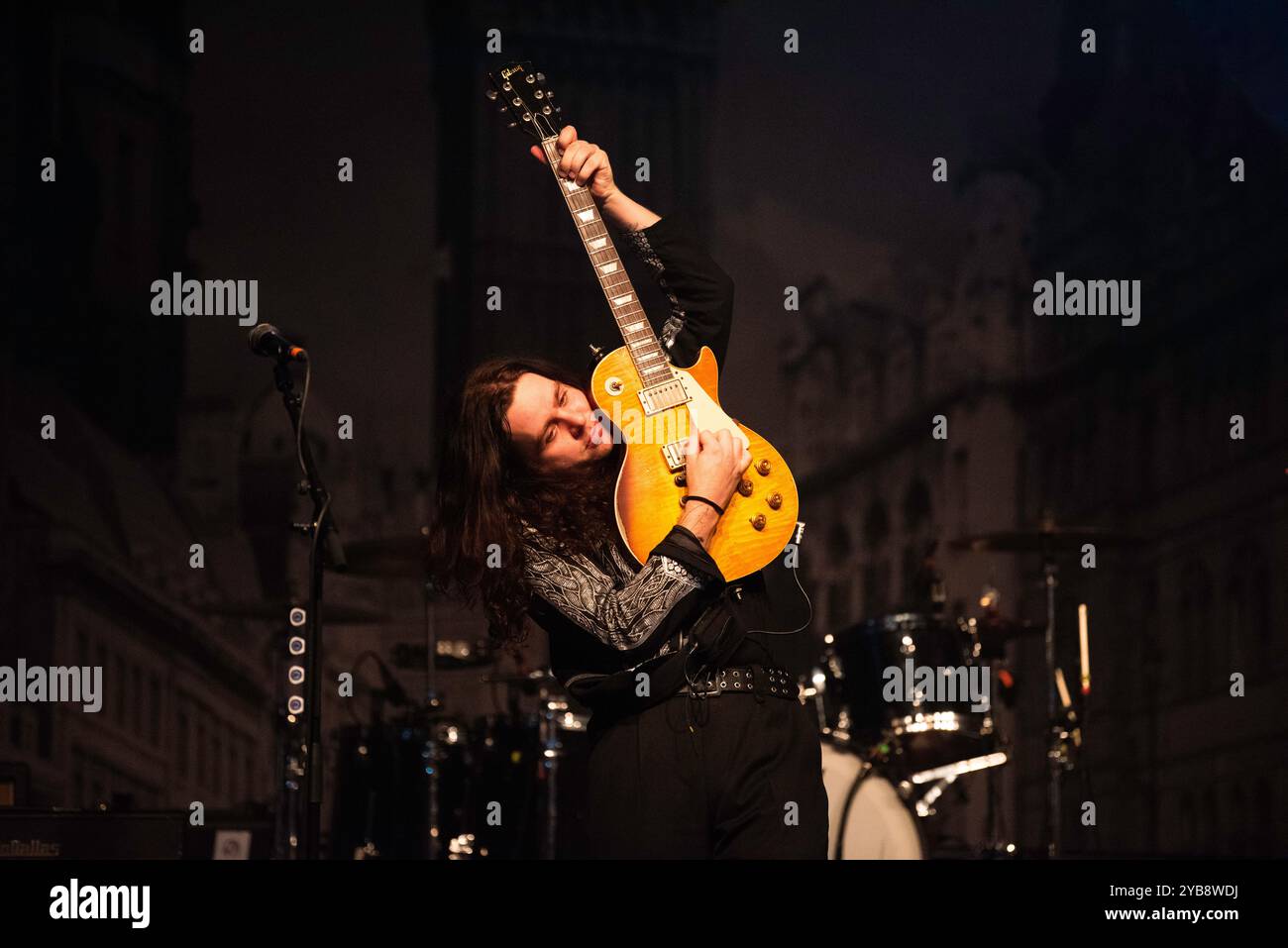 British glam rock band, The Struts, performing live in Berlin at The ...