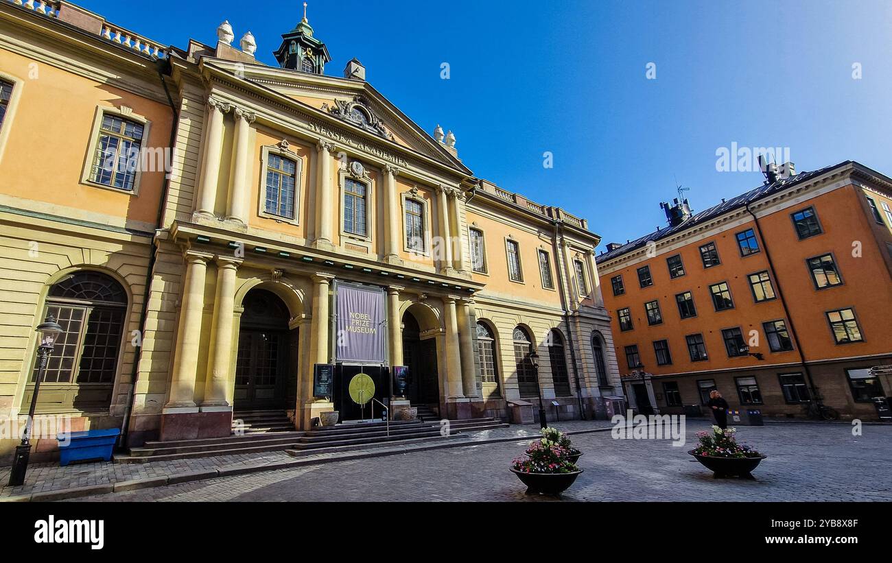 Stockholm, Sweden - May 1, 2024: Nobel Prize Museum Stock Photo - Alamy
