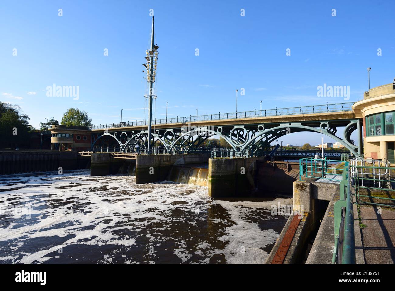 The Tees Barrage, Stockton-on-Tees, northern England Stock Photo - Alamy