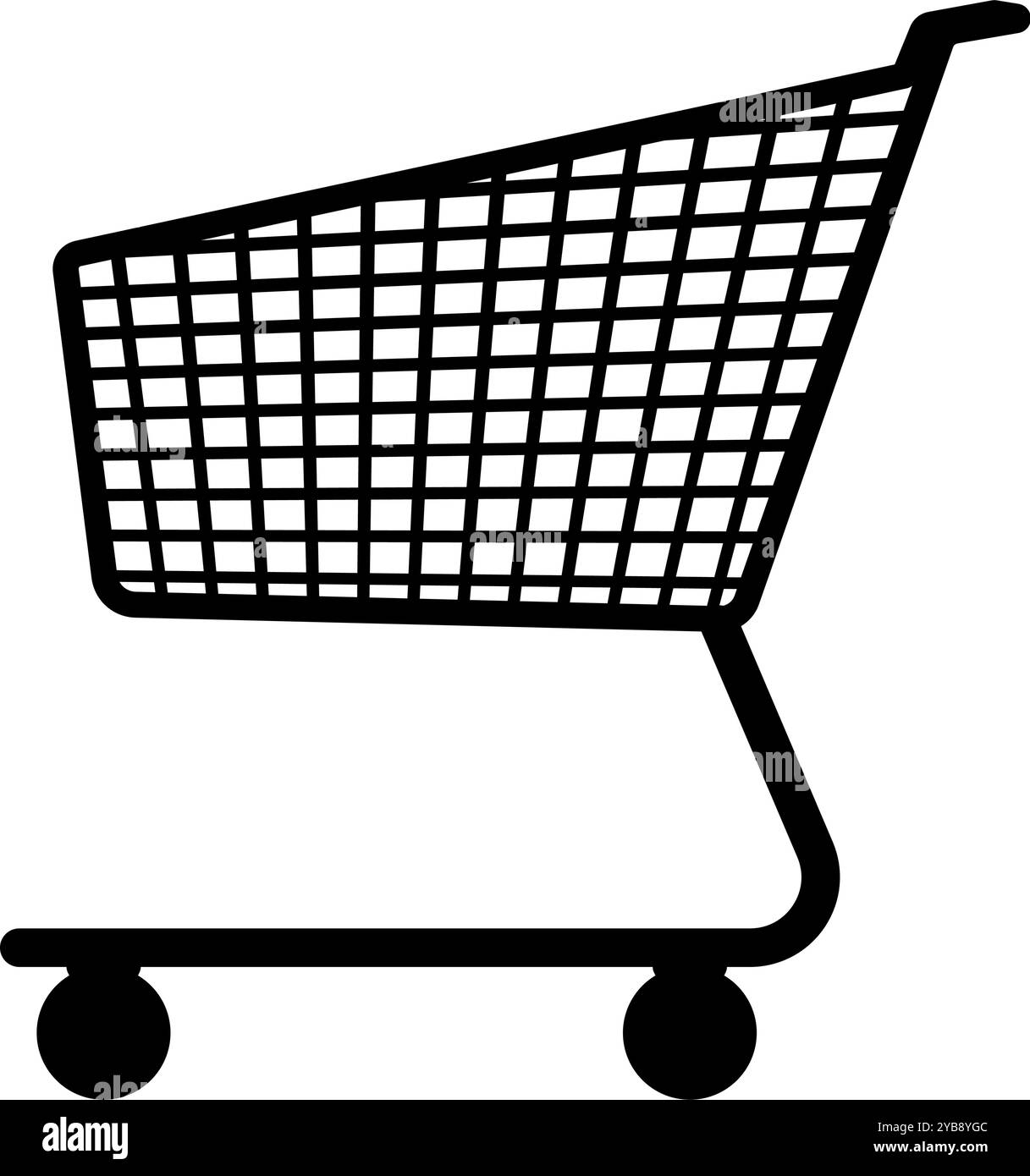 Shopping cart icon symbol. vector illustration Stock Vector Image & Art ...