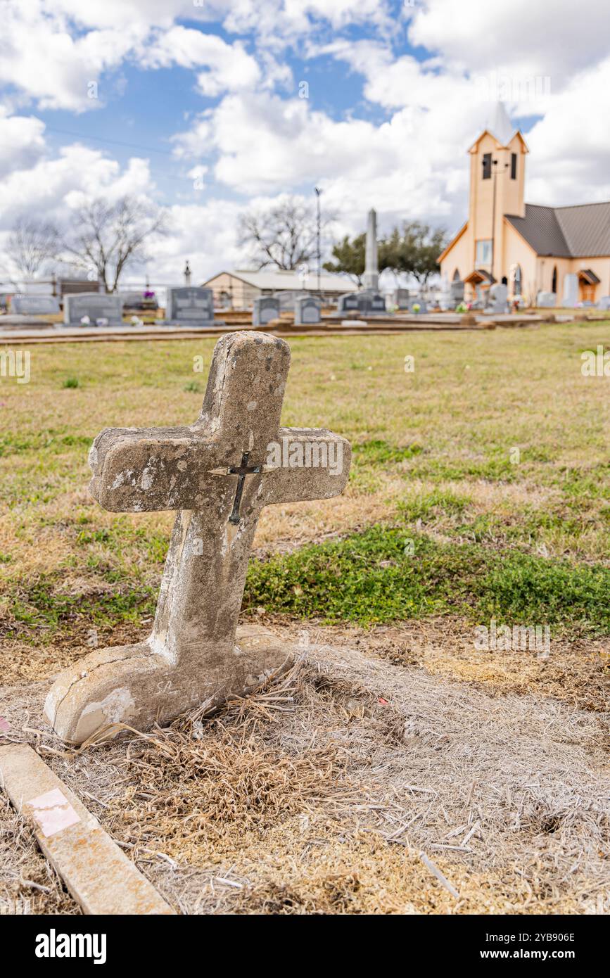 Lockhart cemetery hi-res stock photography and images - Alamy