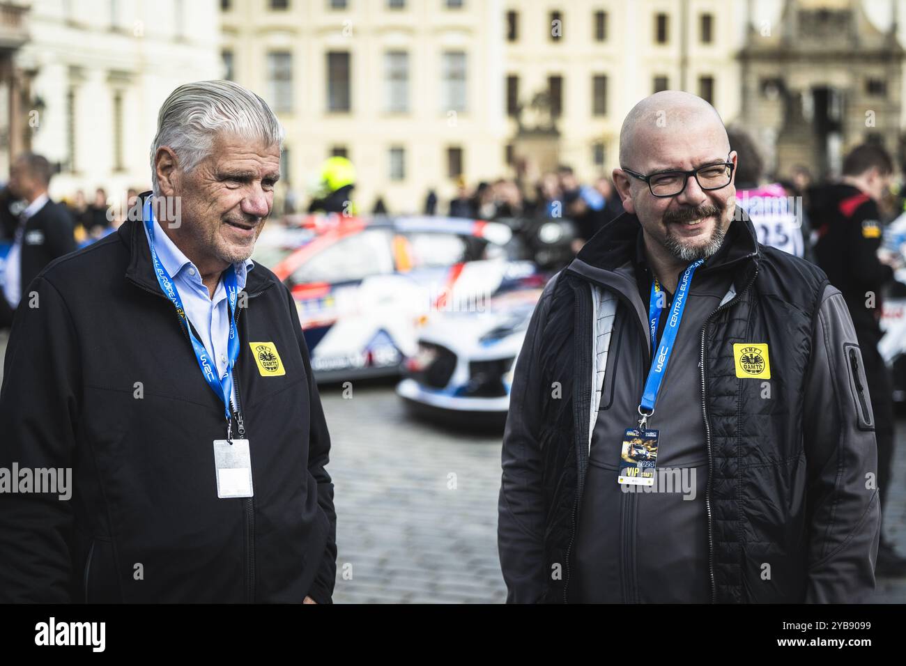 portrait during the Central European Rally 2024, 12th round of the 2024 ...