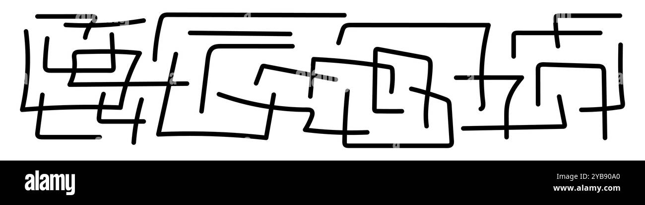 Abstract background from black lines. Vector illustration Stock Vector ...