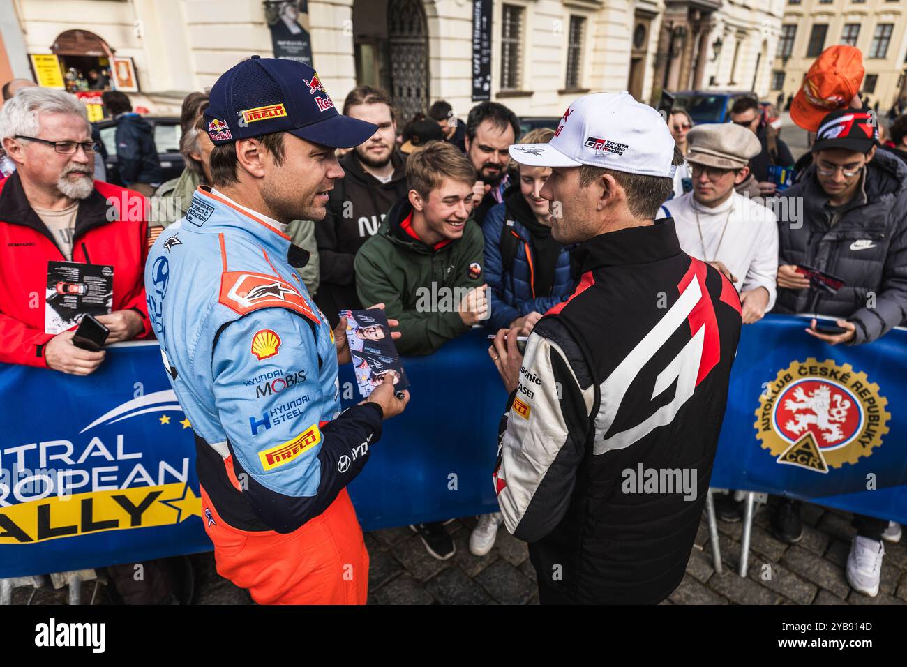 Bad Griesbach, Allemagne. 17th Oct, 2024. OGIER Sebastien, Toyota GR ...
