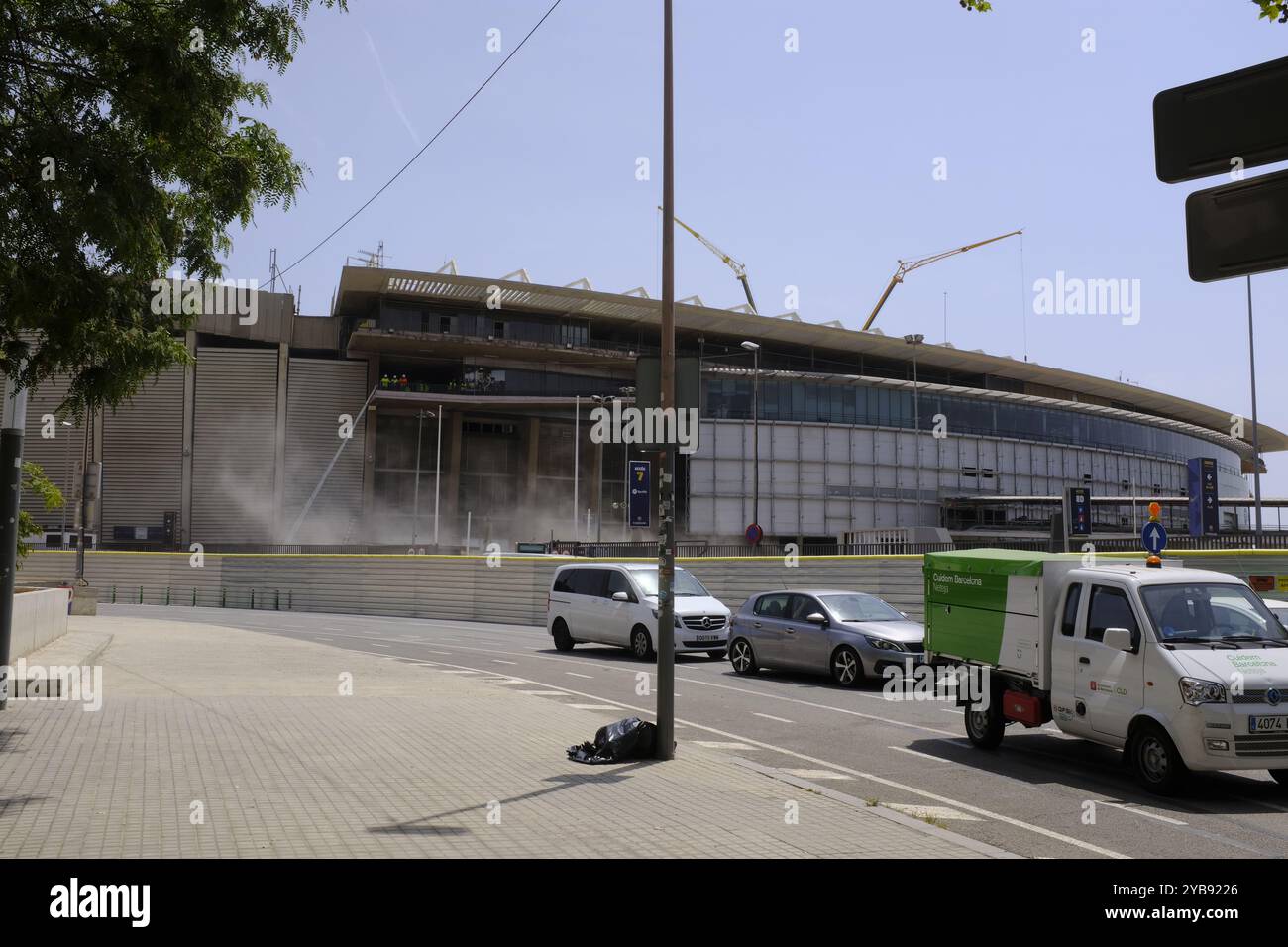 Spotify camp nou building hi-res stock photography and images - Alamy