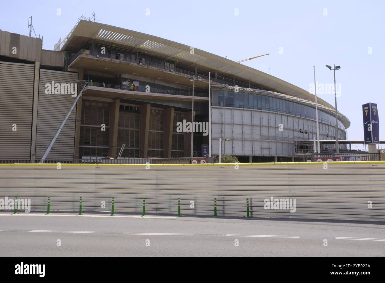Spotify camp nou building hi-res stock photography and images - Alamy