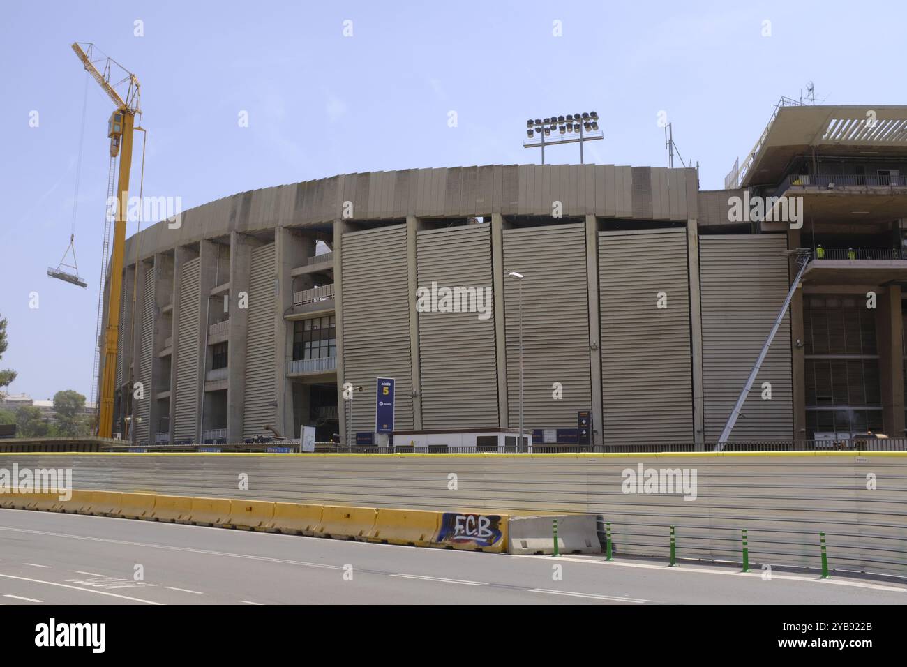 Spotify camp nou building hi-res stock photography and images - Alamy