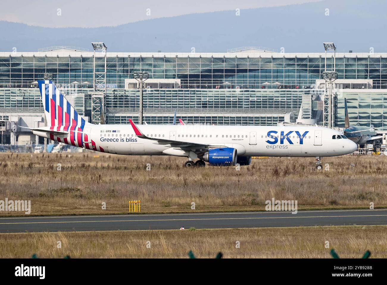 Sky Express, Airbus A321-200 Neo, SX-GRB, Symbolbild für Sky Express ...