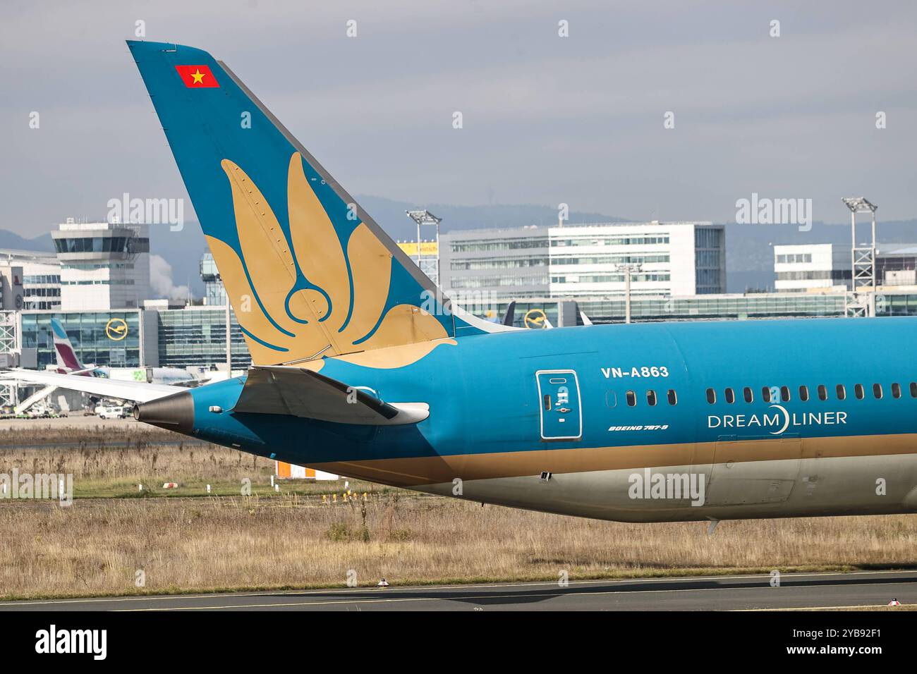 Vietnam Airlines, Boeing 787, Dreamliner, VN-A863 Symbolbild für ...