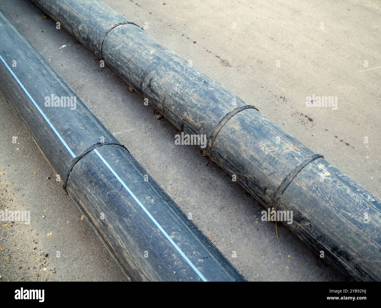 Drainage hdpe pipe hi-res stock photography and images - Alamy