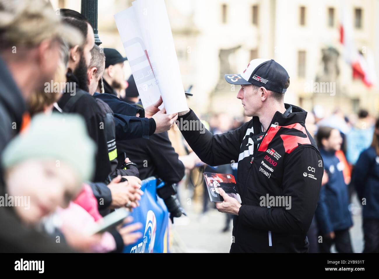 Bad Griesbach, Allemagne. 17th Oct, 2024. EVANS Elfyn, Toyota GR Yaris ...