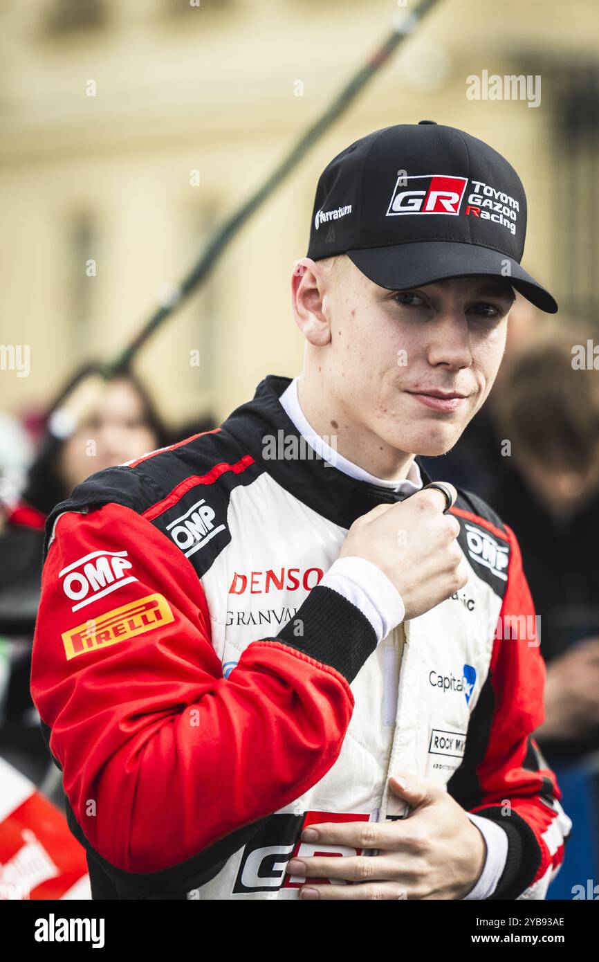 PAJARI Sami, Toyota GR Yaris Rally1, portrait during the Central ...