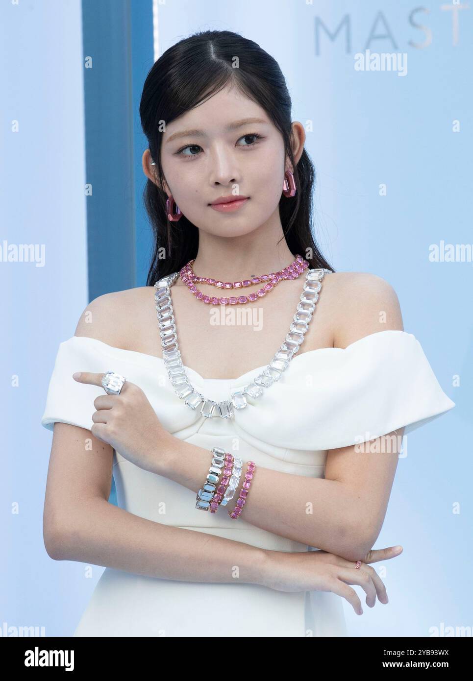 Seoul, South Korea. 17th Oct, 2024. Japanese singer Rei, member of K ...