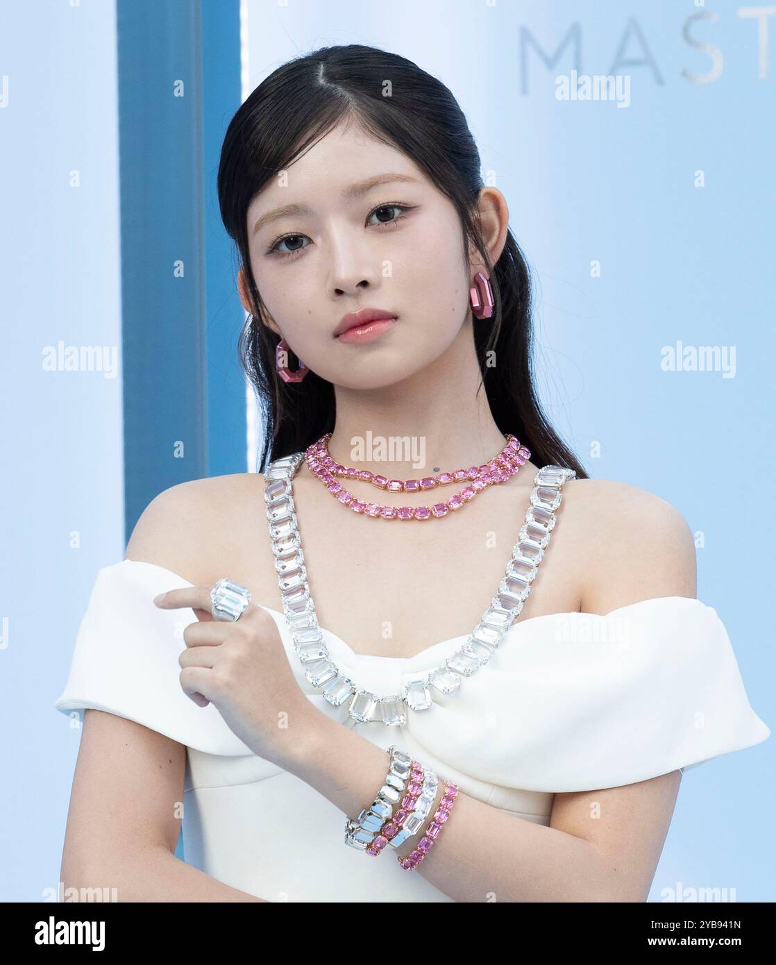 Seoul, South Korea. 17th Oct, 2024. Japanese singer Rei, member of K ...