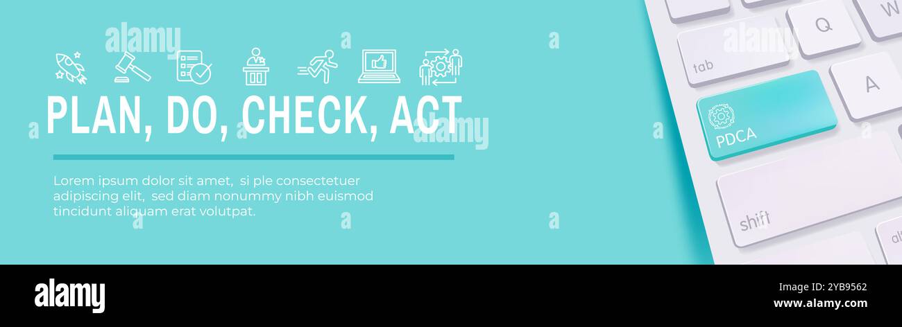 Plan Do Check Act Business Strategy Procedure for Continuous ...